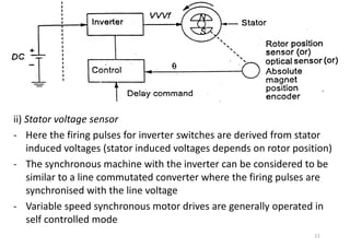 Speed Control Of Synchronous Motor - Synchronous Reluctance Motor | PDF