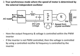 Speed Control Of Synchronous Motor - Synchronous Reluctance Motor | PDF