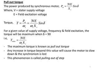 Speed Control Of Synchronous Motor - Synchronous Reluctance Motor | PDF