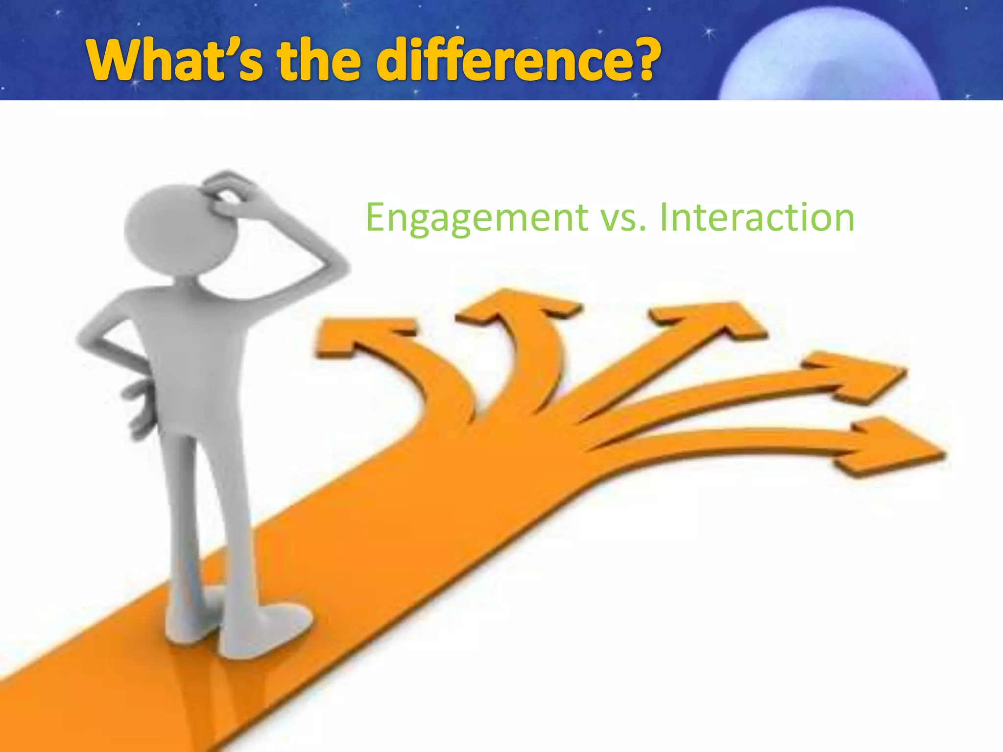 Engagement vs. Interaction | PPTX