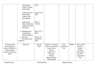 Edited English Action Plan for intervention | DOCX