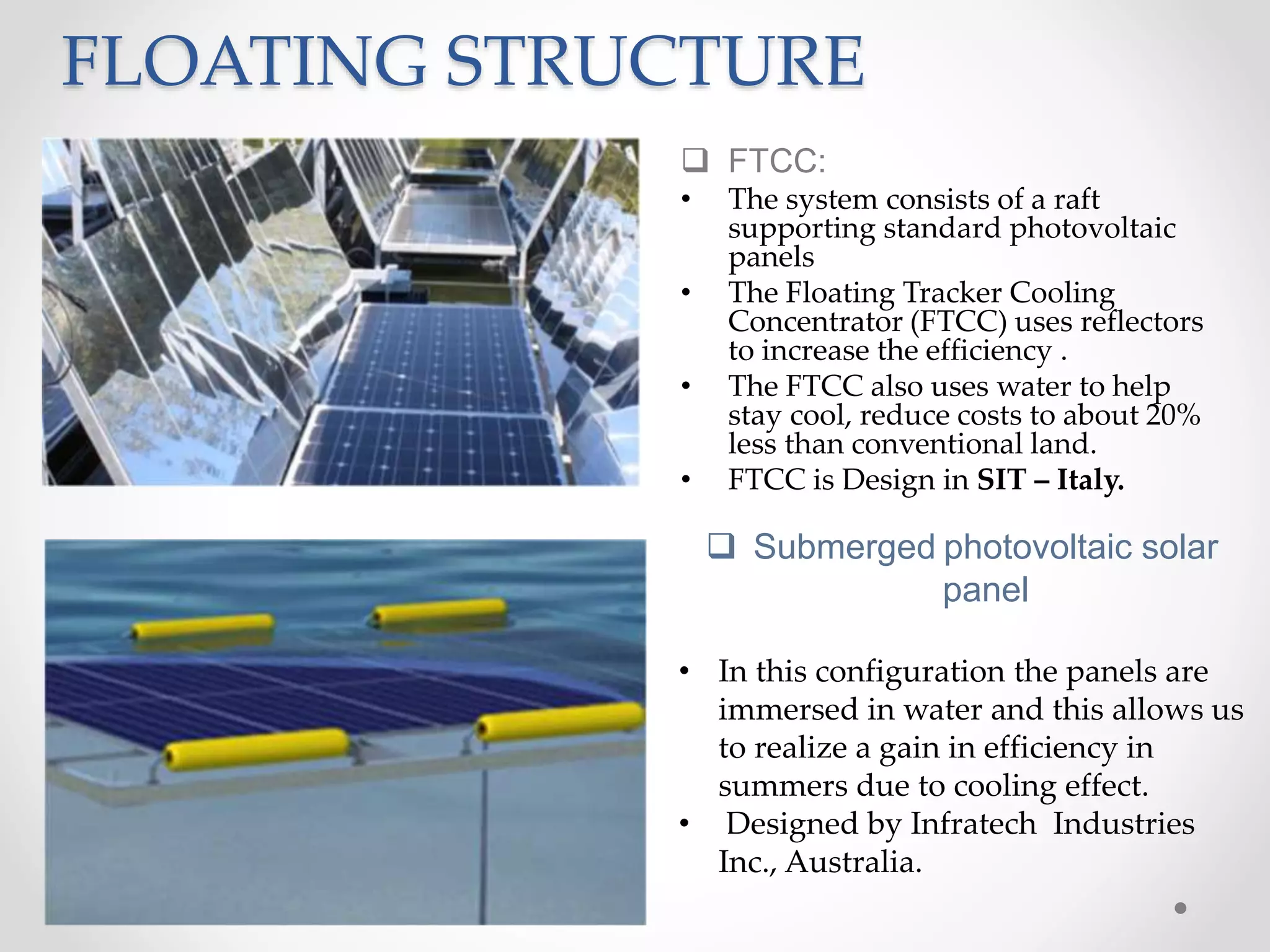 Floating solar pv | PPTX