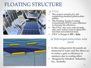 Floating solar pv | PPTX