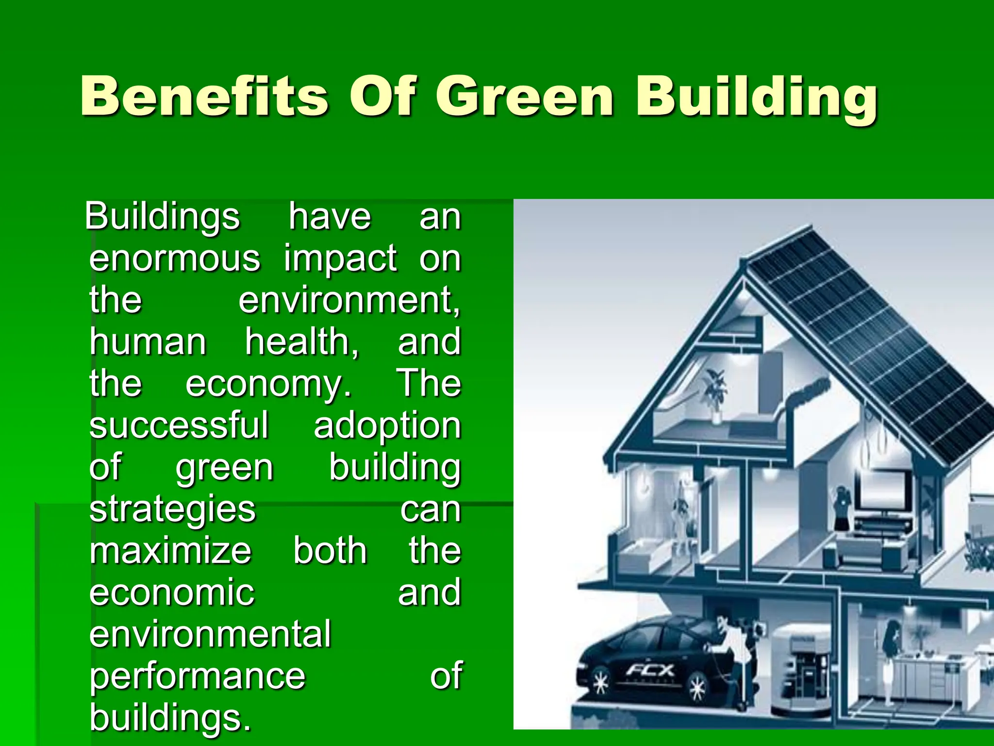 Green Building and its importance in 21st century | PPT | Indoor Environmental Quality | Home ...