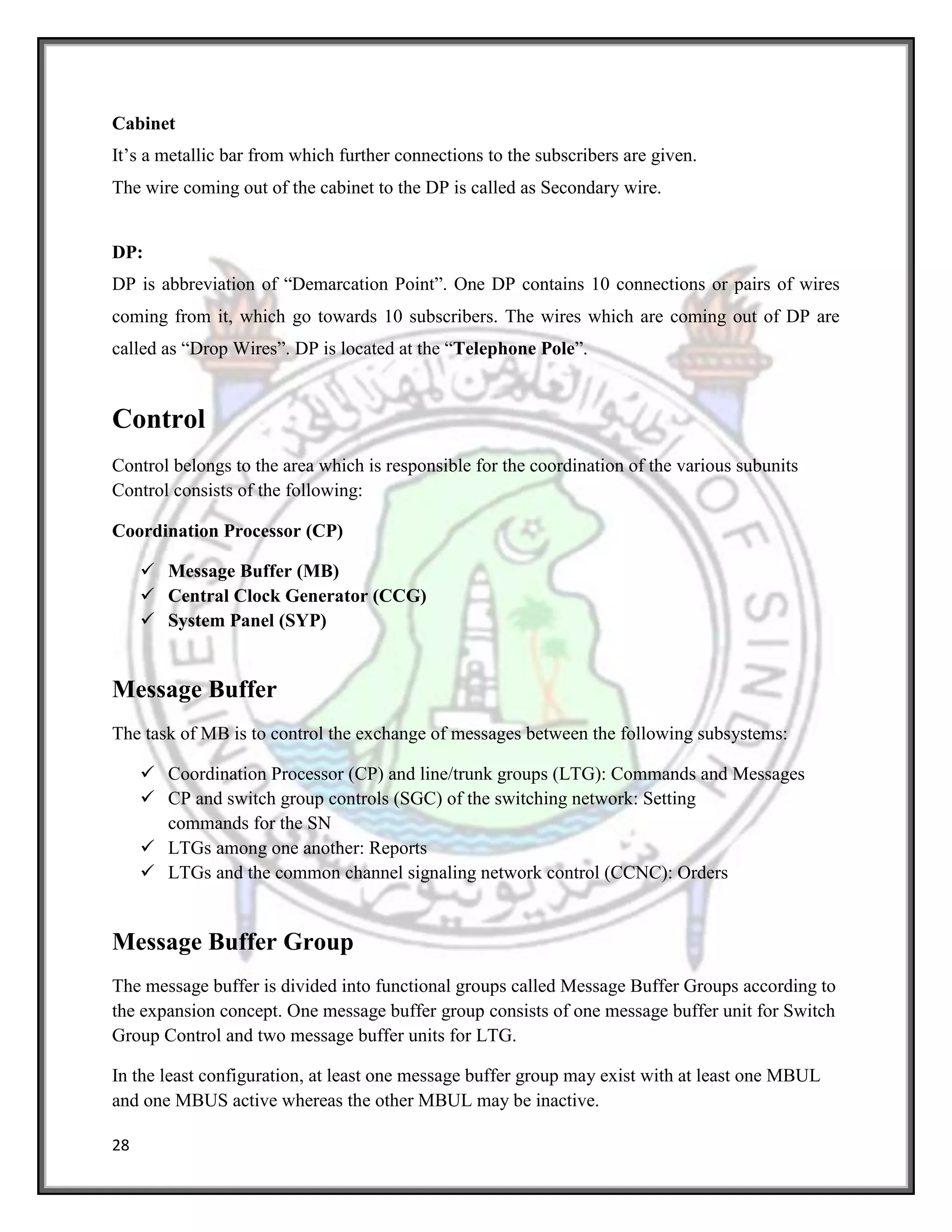 Internship ptcl report, optical fiber system, switching, transmission | PDF