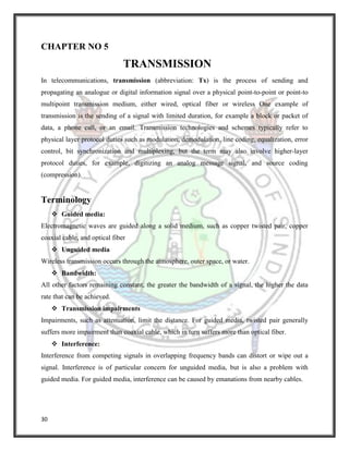 Internship ptcl report, optical fiber system, switching, transmission | PDF
