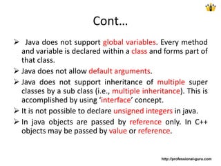 Introduction to Java | PDF