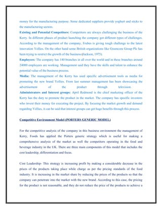 Edited jay marketing plan yollies.edited | DOC | Business ...