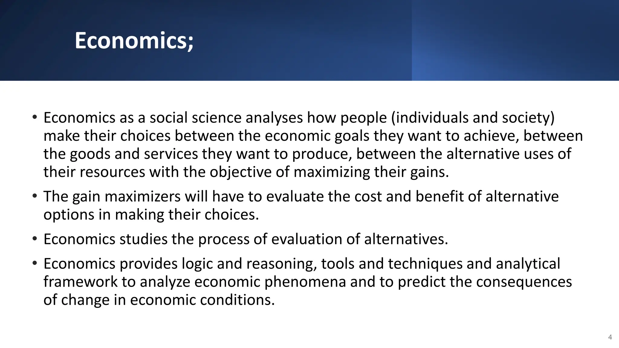 Lesson 01- Introduction to macro economics | PPT