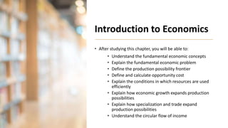 Lesson 01- Introduction to macro economics | PPT