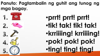 Iba't-ibang Tunog MTB wk 1 PPT | PPT