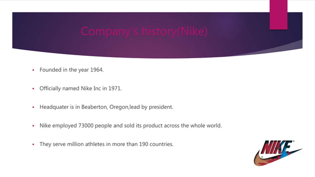 Nike | PPT