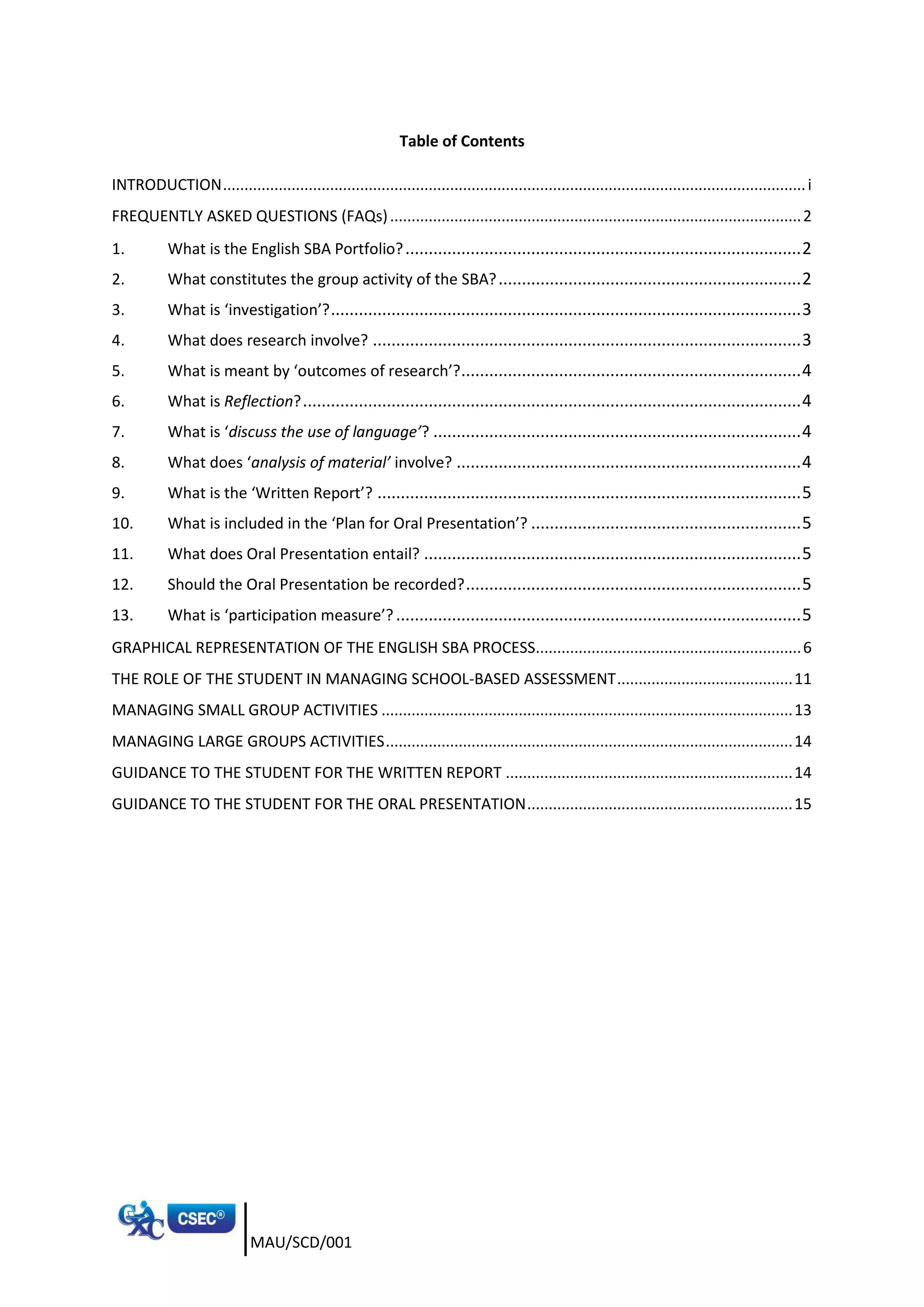 CXC Caribbean Secondary Education Certificate (CSEC) English | PDF