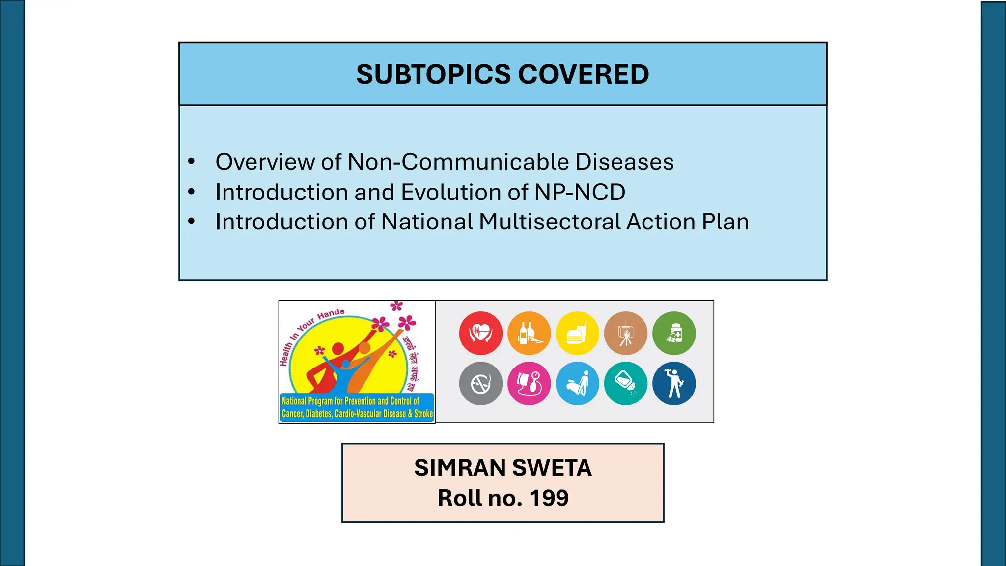 National programme for prevention and control of non communicable ...
