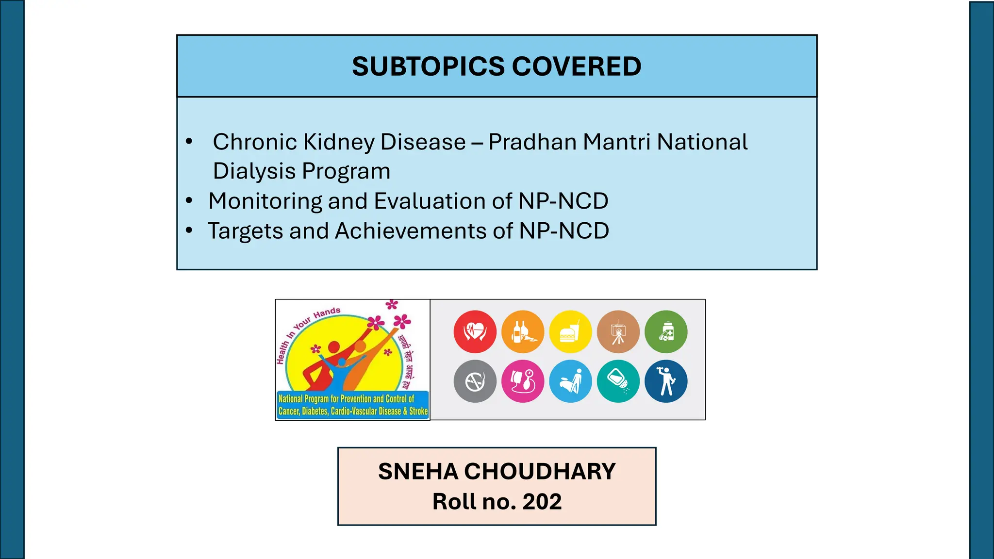 National programme for prevention and control of non communicable disesases | PDF