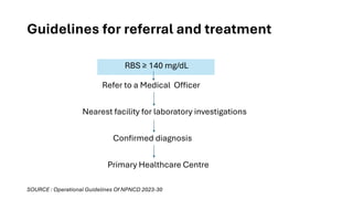 National programme for prevention and control of non communicable ...