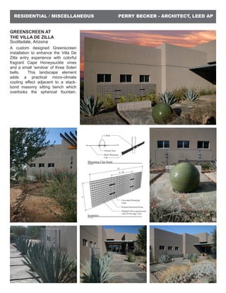 Selected Miscellaneous Projects | PDF