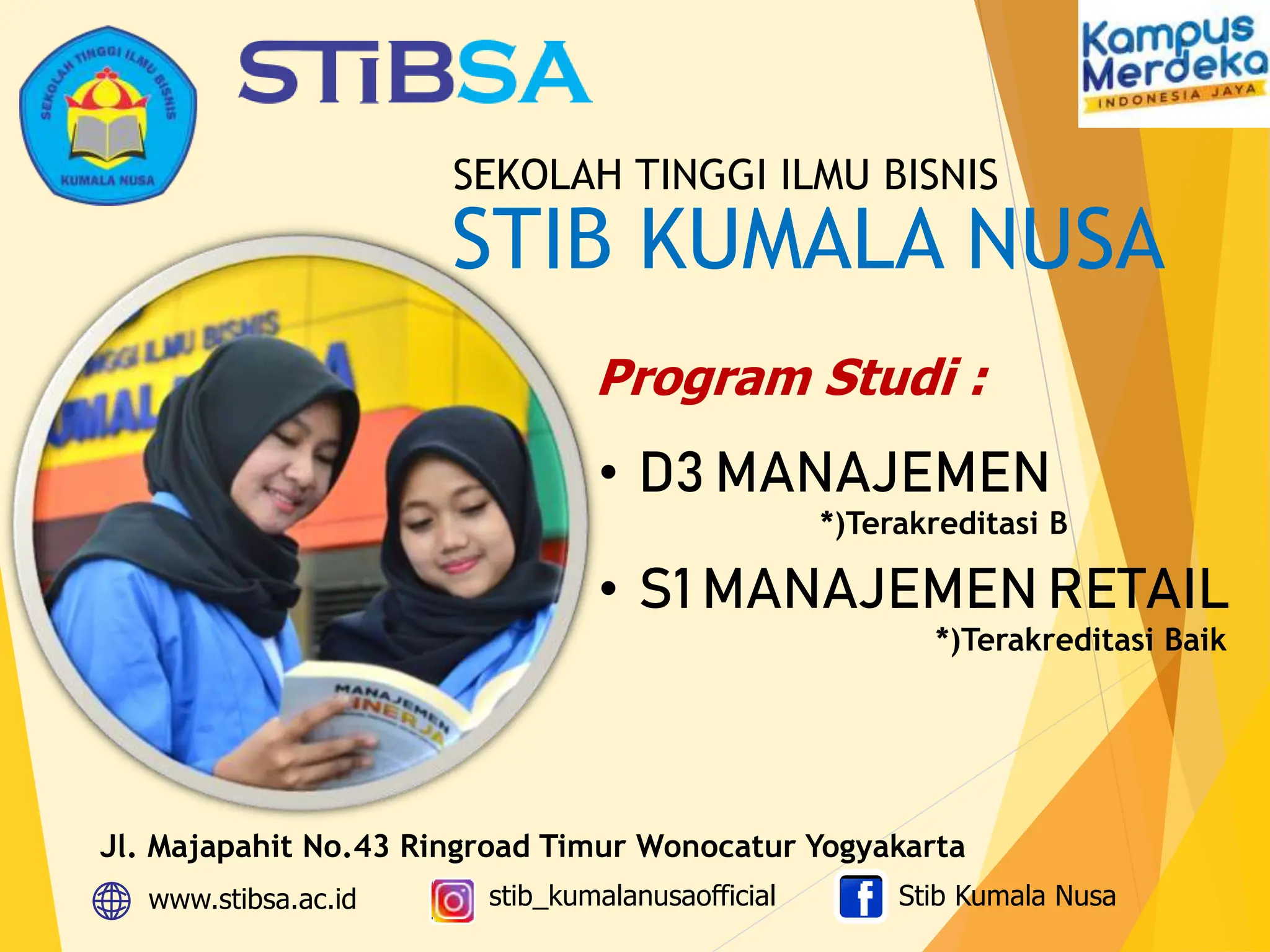 EDITED Presentasi Sosialisasi, penerimaan mahasiwa baru kampus STIB kumala nusa | PPTX