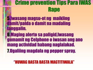 Rape law lectures | PPT