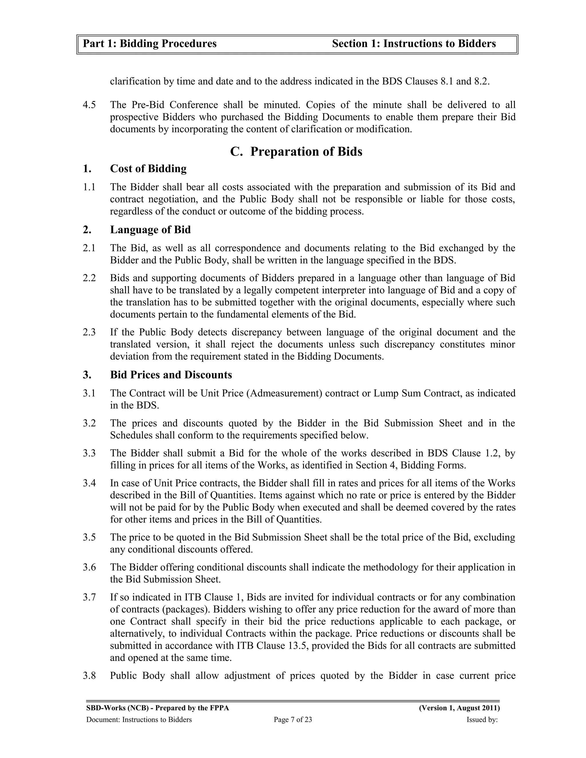 Edited sbd works (ncb)final november 2011 version | DOC