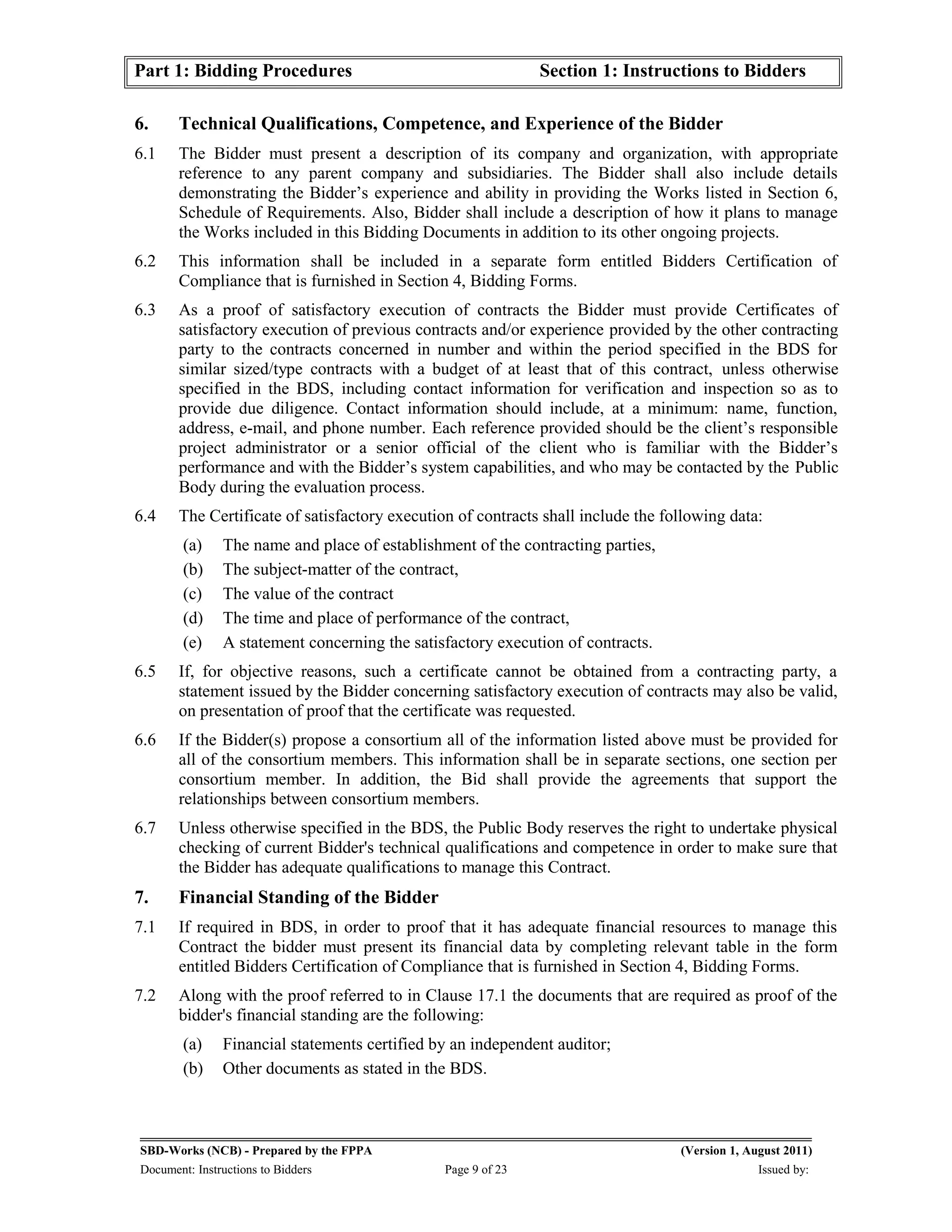 Edited sbd works (ncb)final november 2011 version | DOC