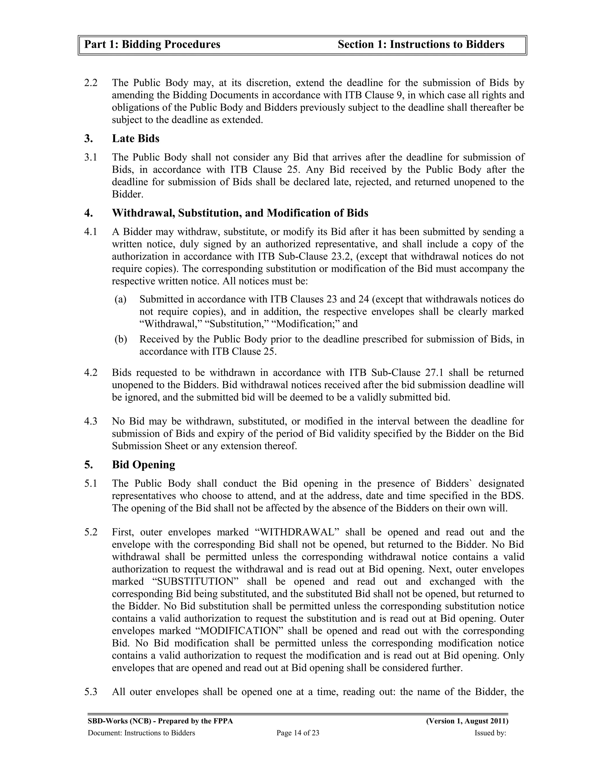 Edited sbd works (ncb)final november 2011 version | DOC