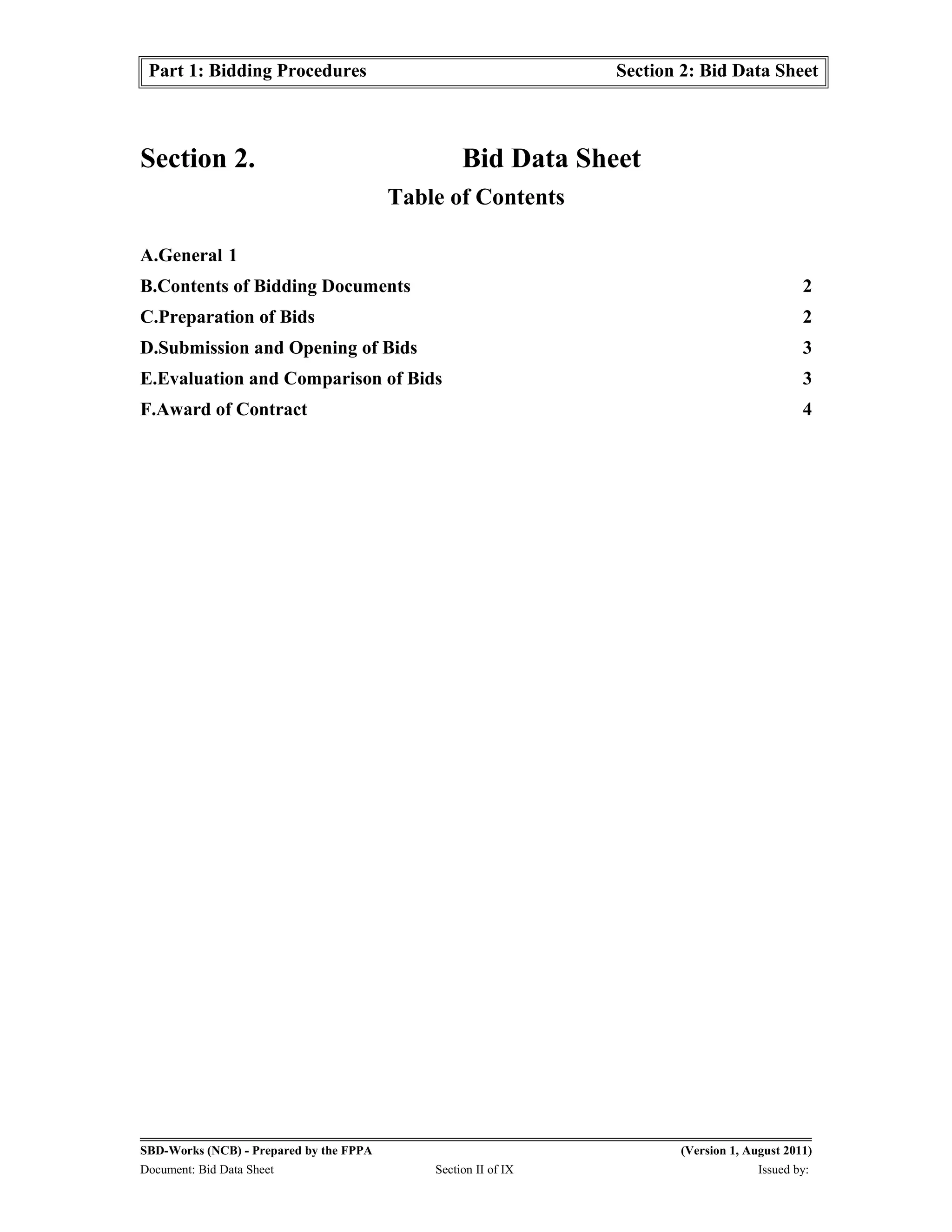 Edited sbd works (ncb)final november 2011 version | DOC
