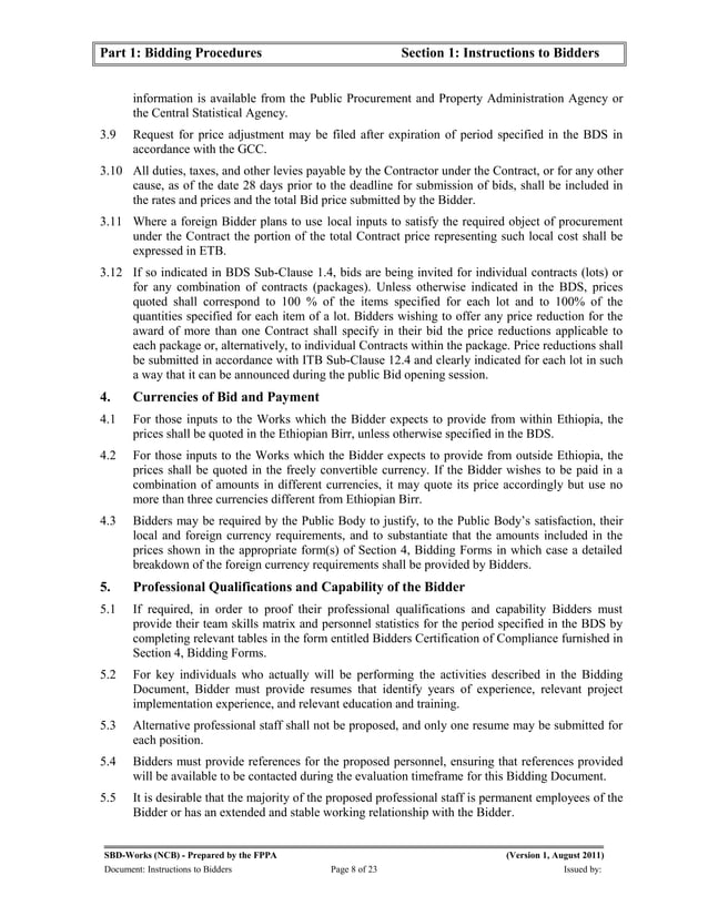Edited sbd works (ncb)final november 2011 version | DOC