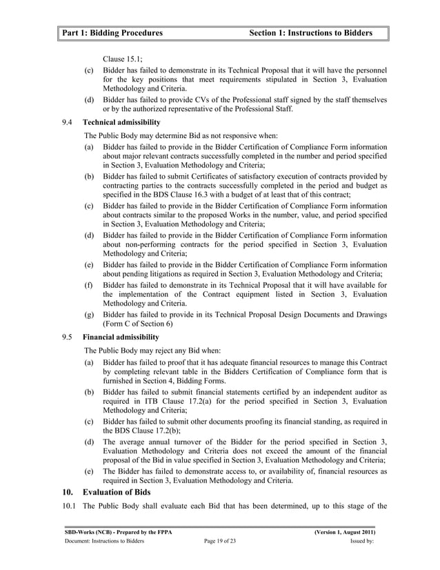 Edited sbd works (ncb)final november 2011 version | DOC