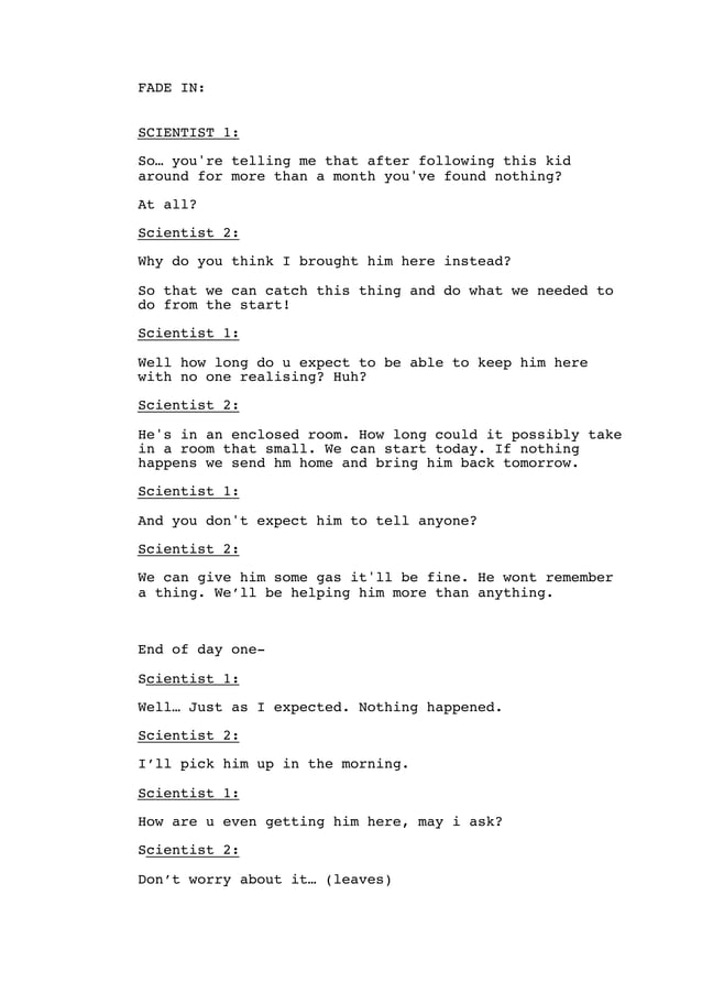 Edited script | PDF | Computer Animation | Computer Software and Applications