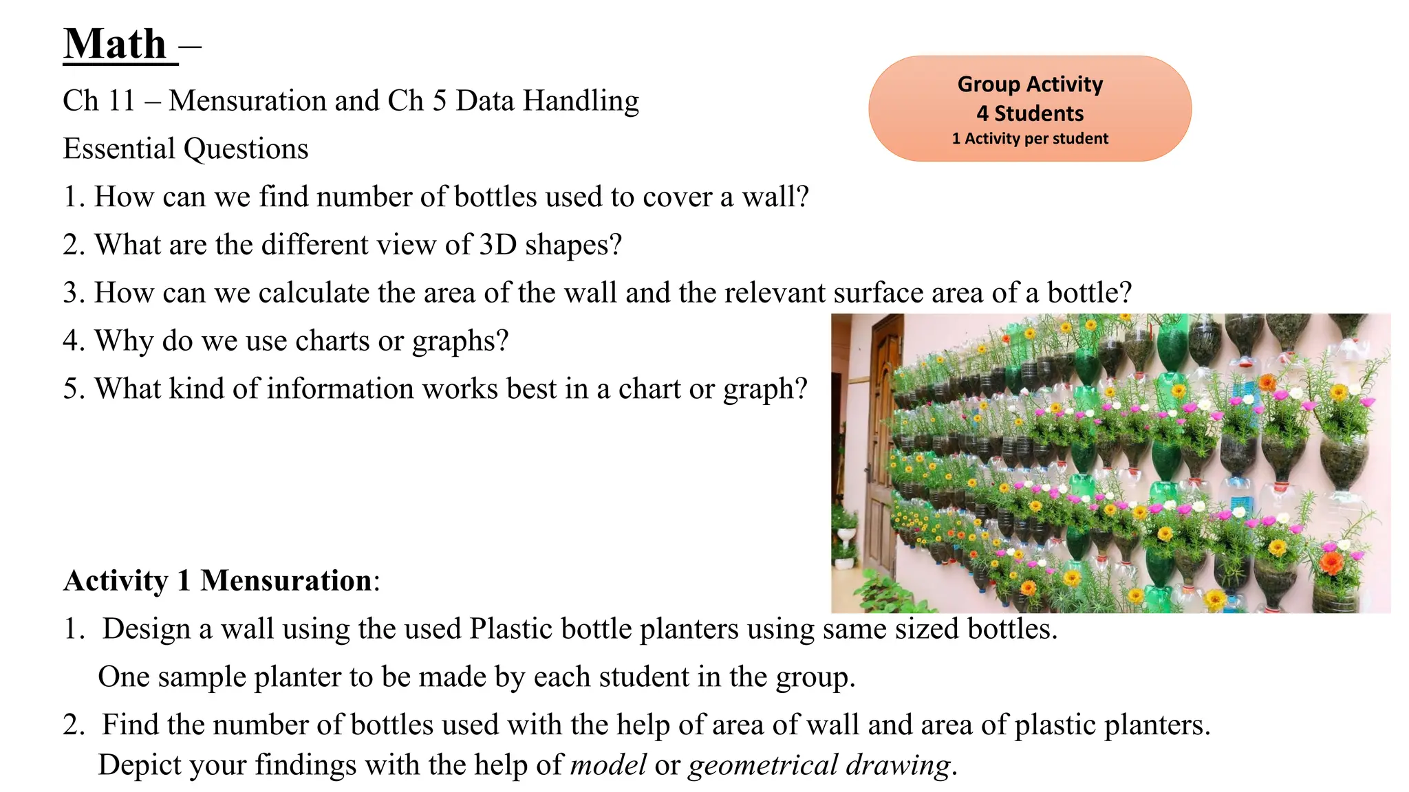 class 8 project based learning. questions included | PPT