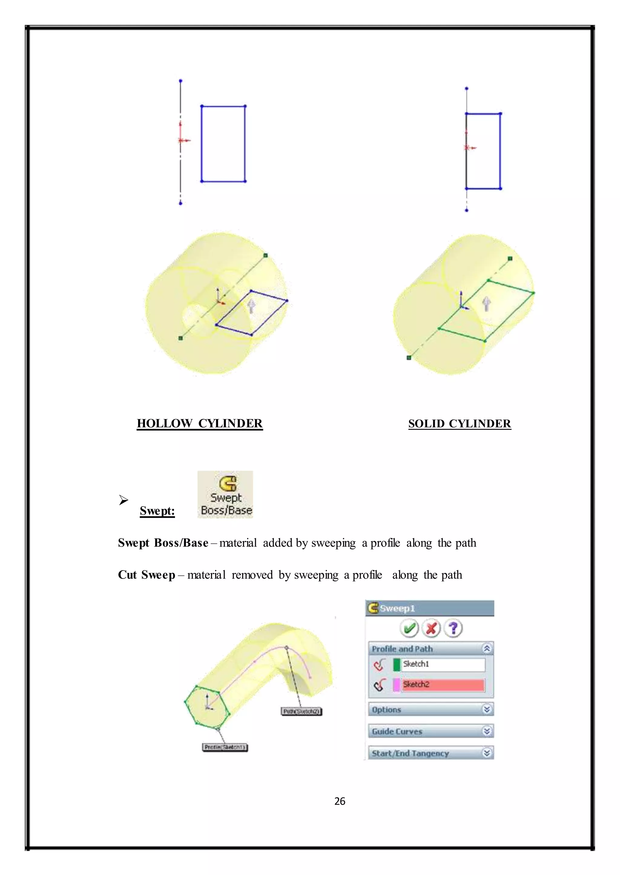 training report_of_solid_works_and_autocad(Major Training) | DOCX