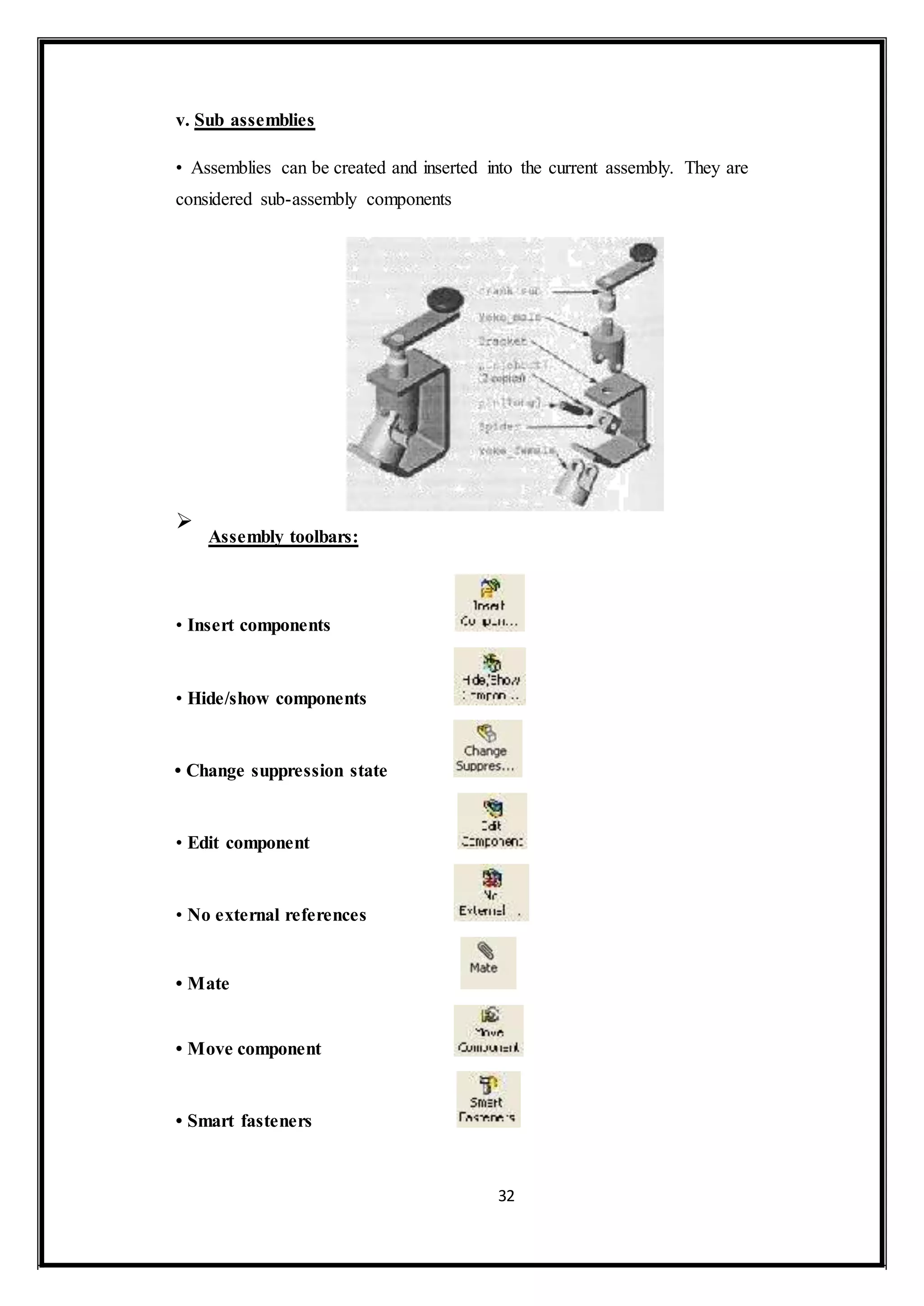 training report_of_solid_works_and_autocad(Major Training) | DOCX