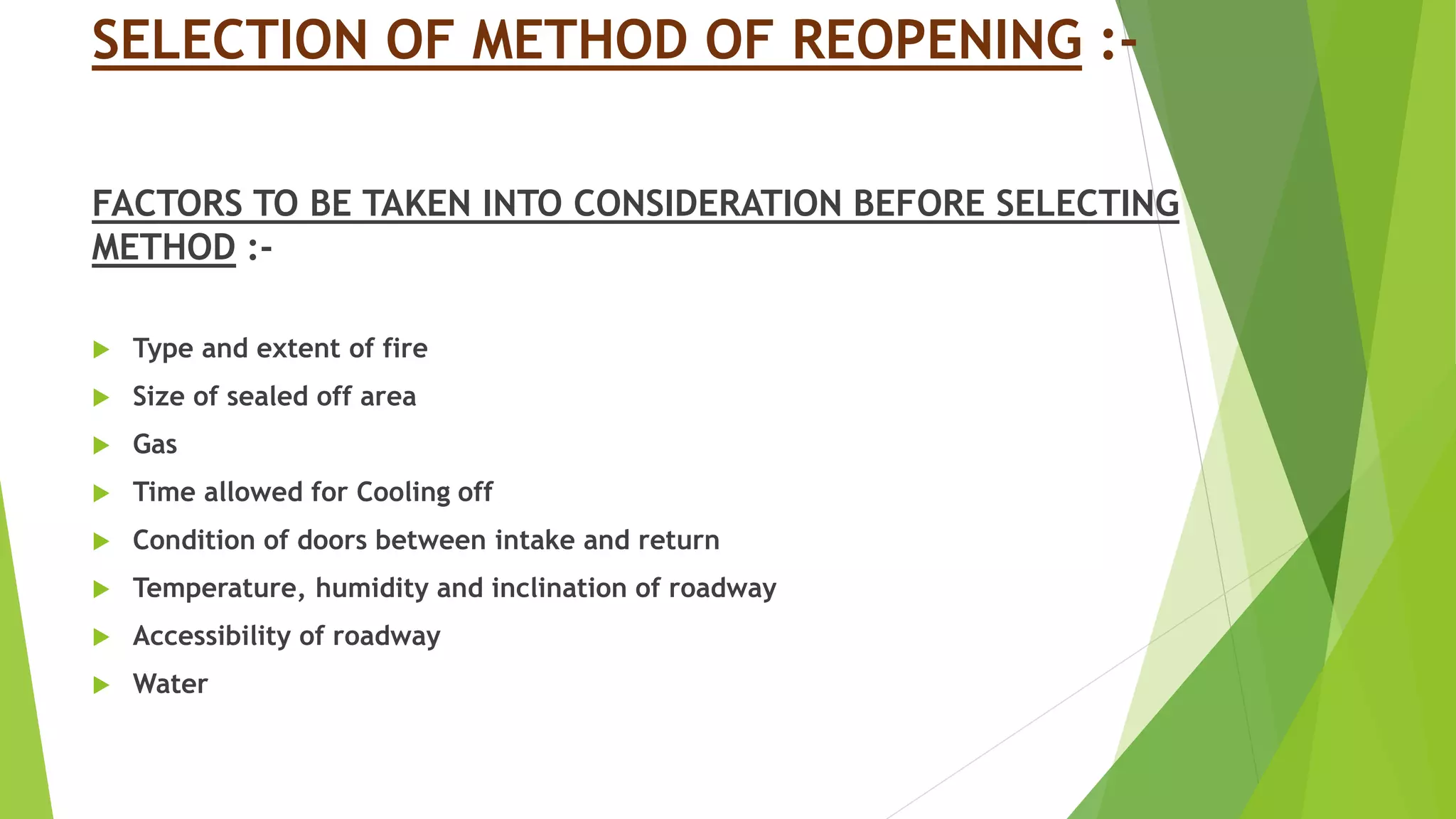 Mine air sampling | PPTX