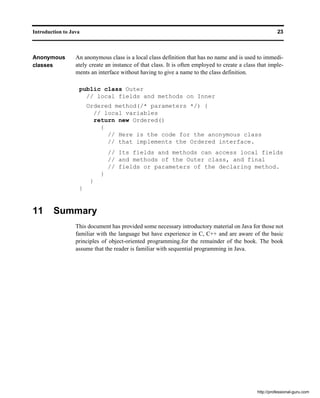 Introduction to JAVA | PDF | Programming Languages | Computing