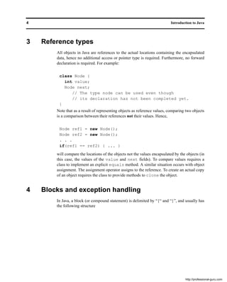 Introduction to JAVA | PDF | Programming Languages | Computing