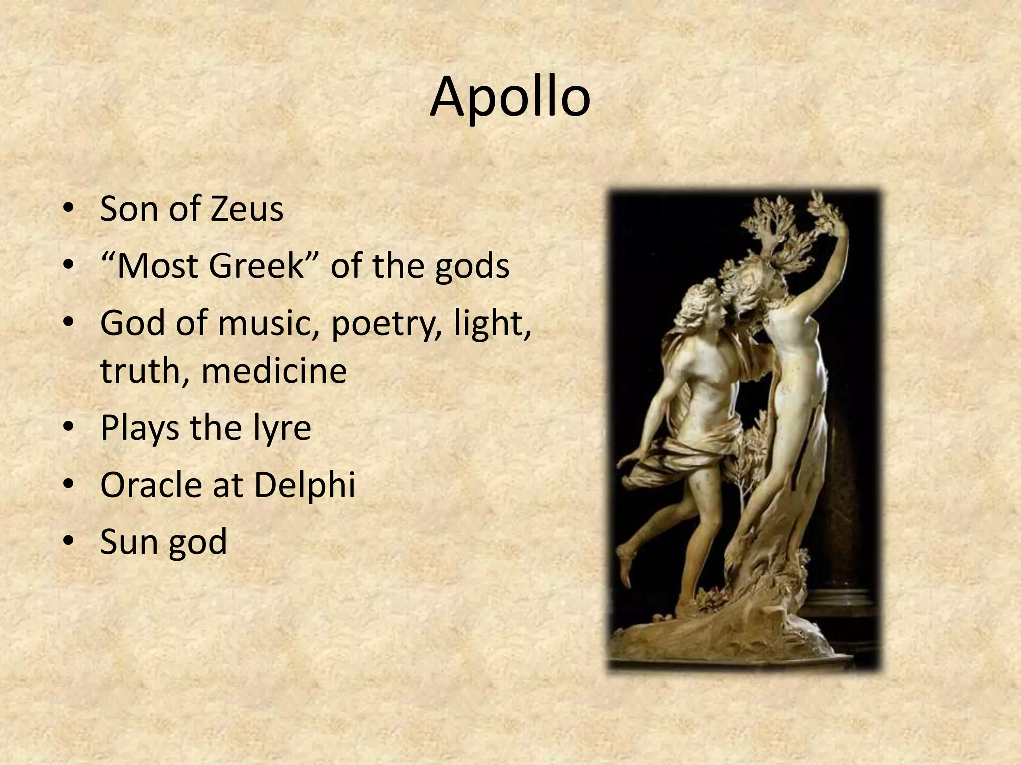 Edith Hamilton’s Mythology Part 1: The Gods | PPTX