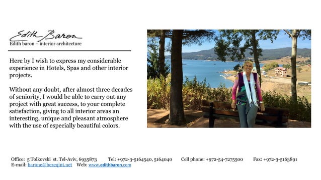 Edith NEW presentation | PPT