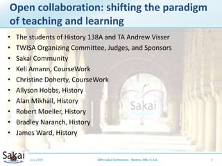 Edith Sheffer Twsia | PPTX | Science