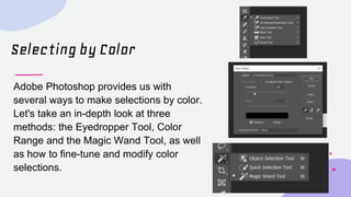 Edit images using selection in Adobe Photoshop.pptx