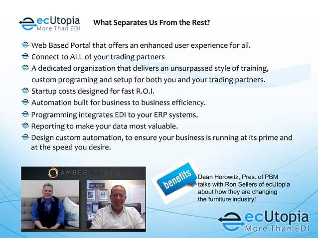 ecUtopia speeds up global supply chain management | PPT