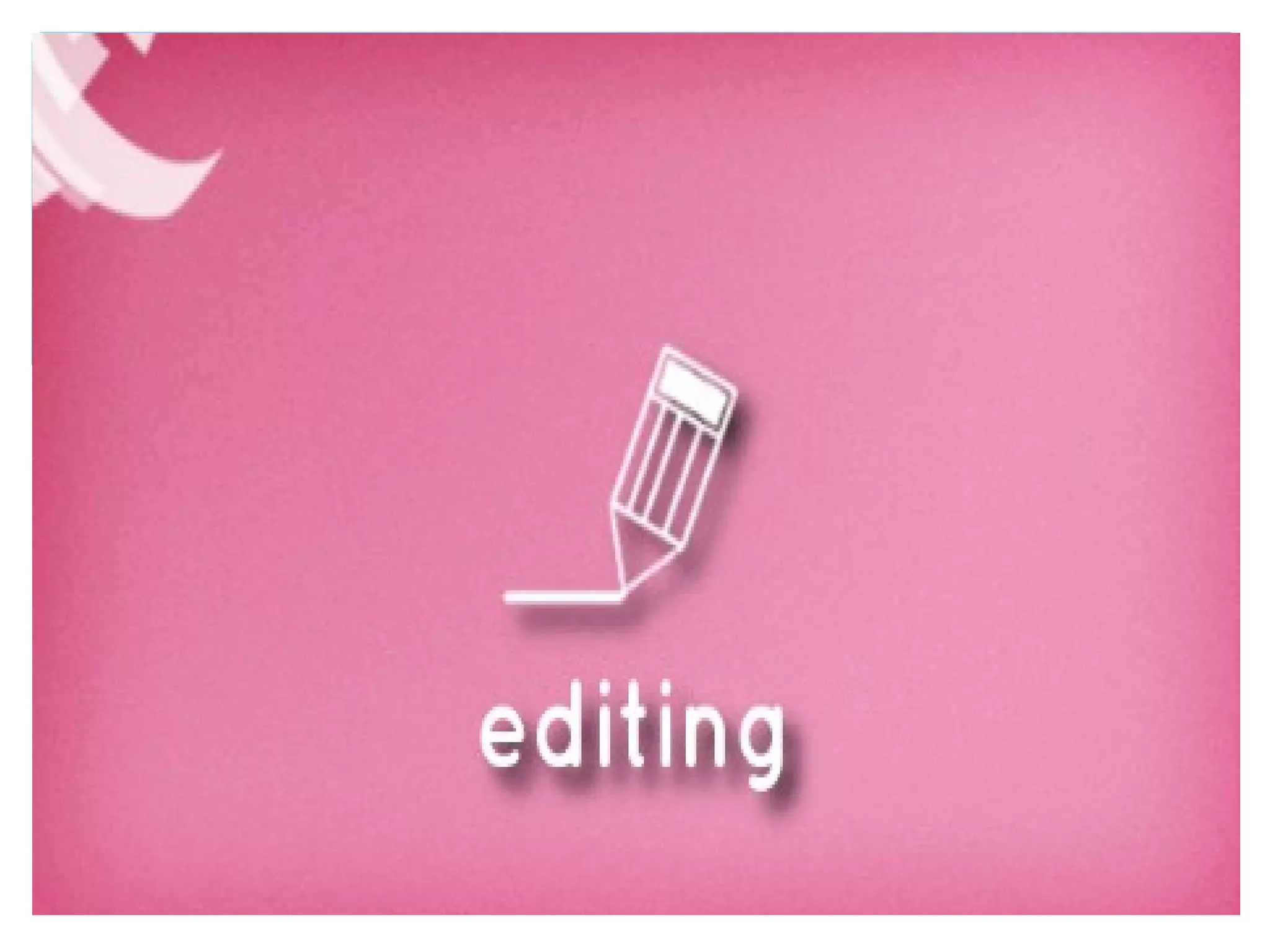 Editing in Research Methodology | PPT