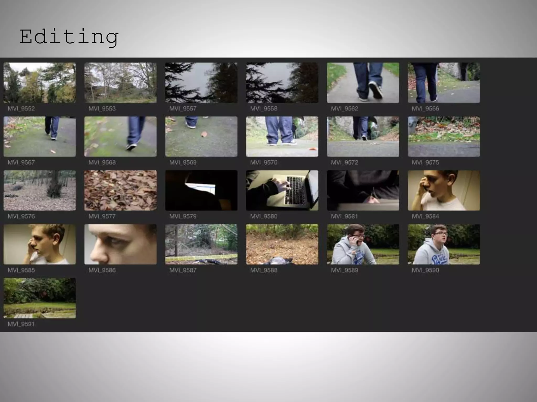 Editing Process | PPTX