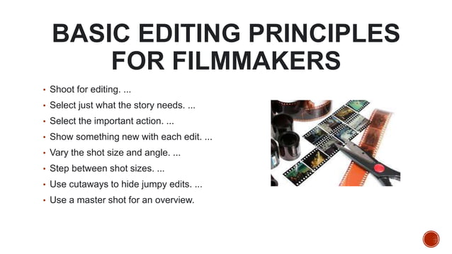 Film Editing Techniques.pptx | Photo Editing Software | Computer Software and Applications