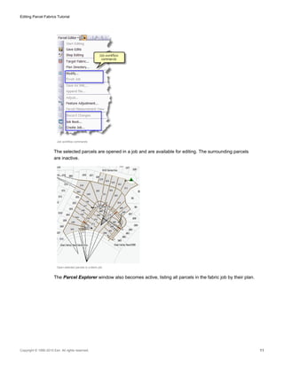 Editing parcel-fabrics-tutorial | PDF