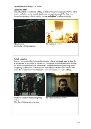 Editing in Silent Witness worksheet | DOCX | Video Production | Content ...