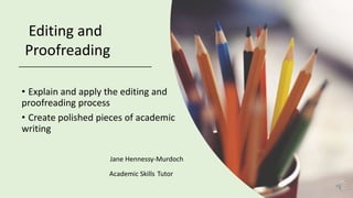 Editing and proof reading for l7 | PPTX