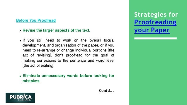 Editing And Proofreading Your Research Paper - Pubrica.pptx