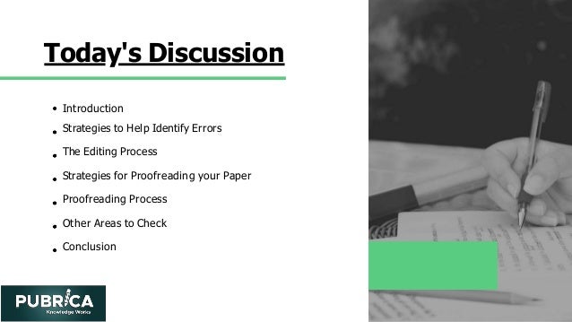 Editing And Proofreading Your Research Paper - Pubrica.pptx