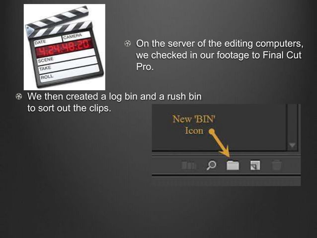 Editing Our Music Video Animatic | PPT